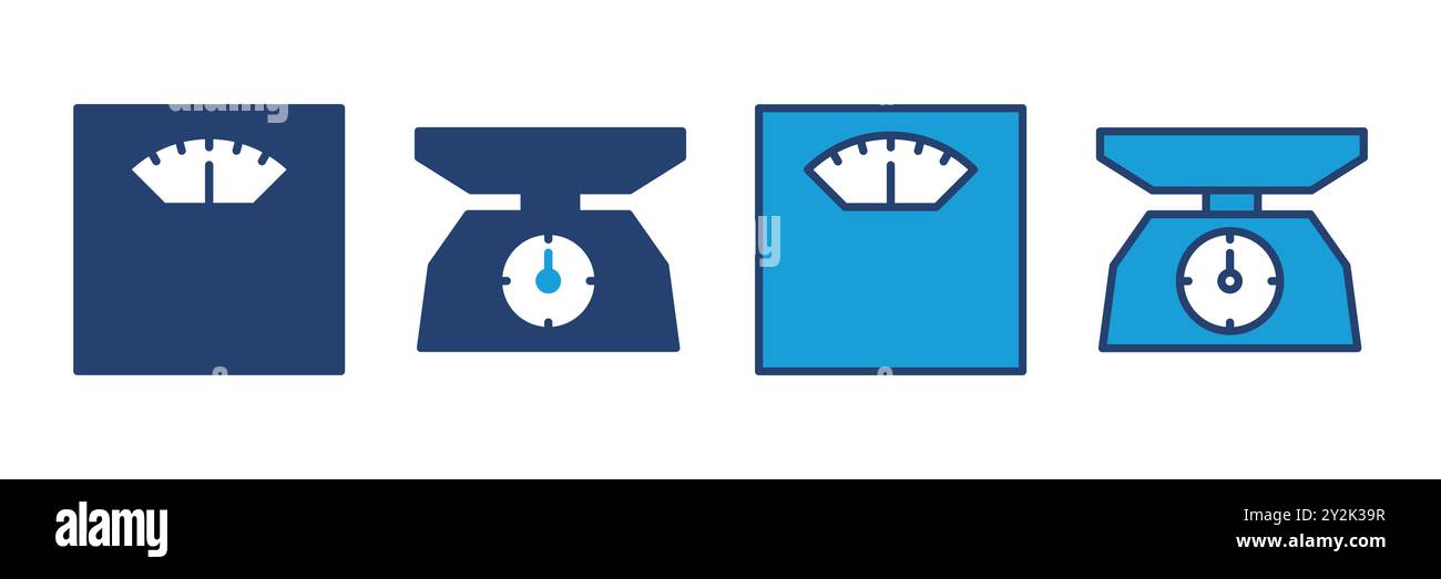 Scales icon vector. Weight scale icon Stock Vector Image & Art - Alamy