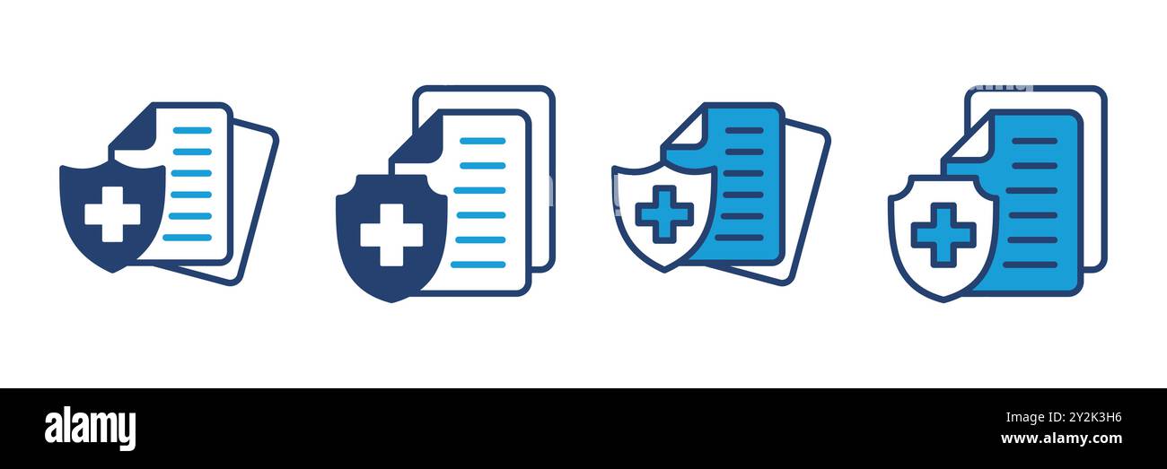 Medical insurance icon vector. health insurance icon Stock Vector Image ...