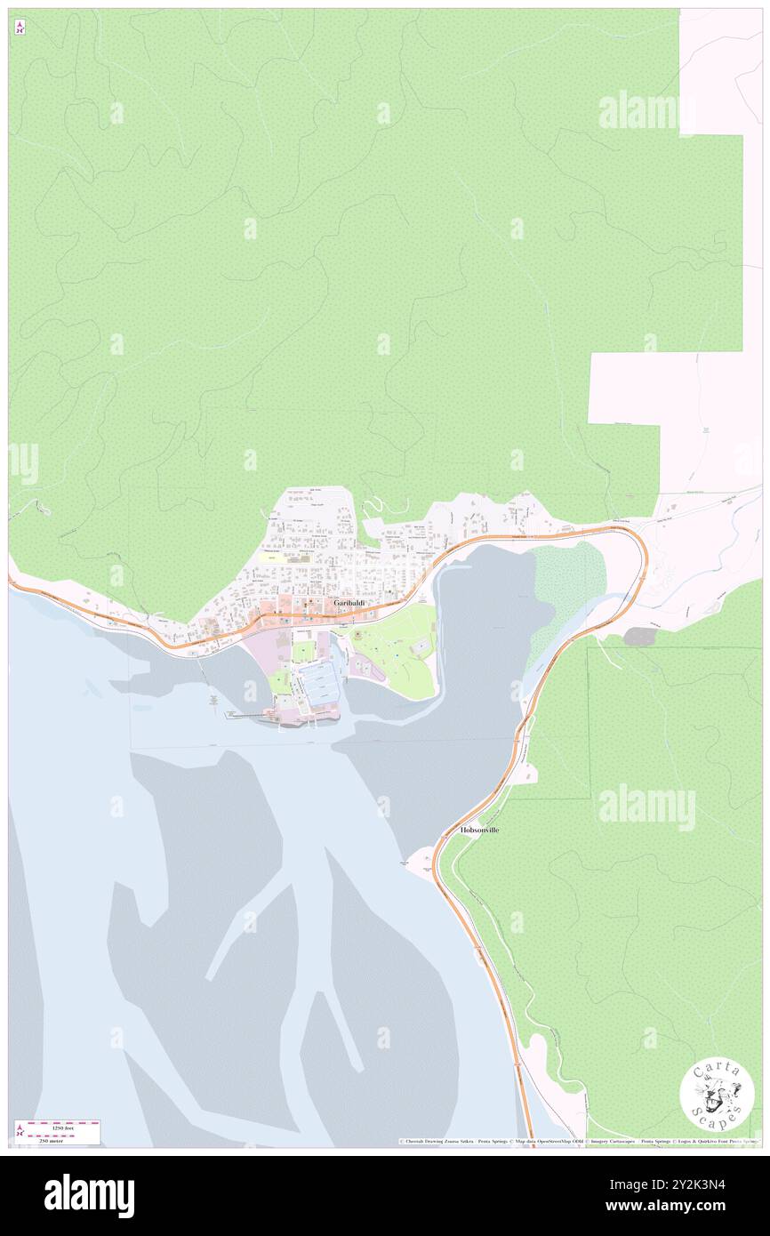 Tillamook county map Cut Out Stock Images & Pictures - Alamy