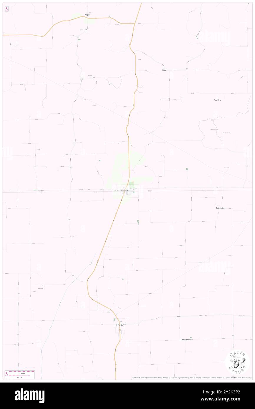 Map of browning Cut Out Stock Images & Pictures - Alamy