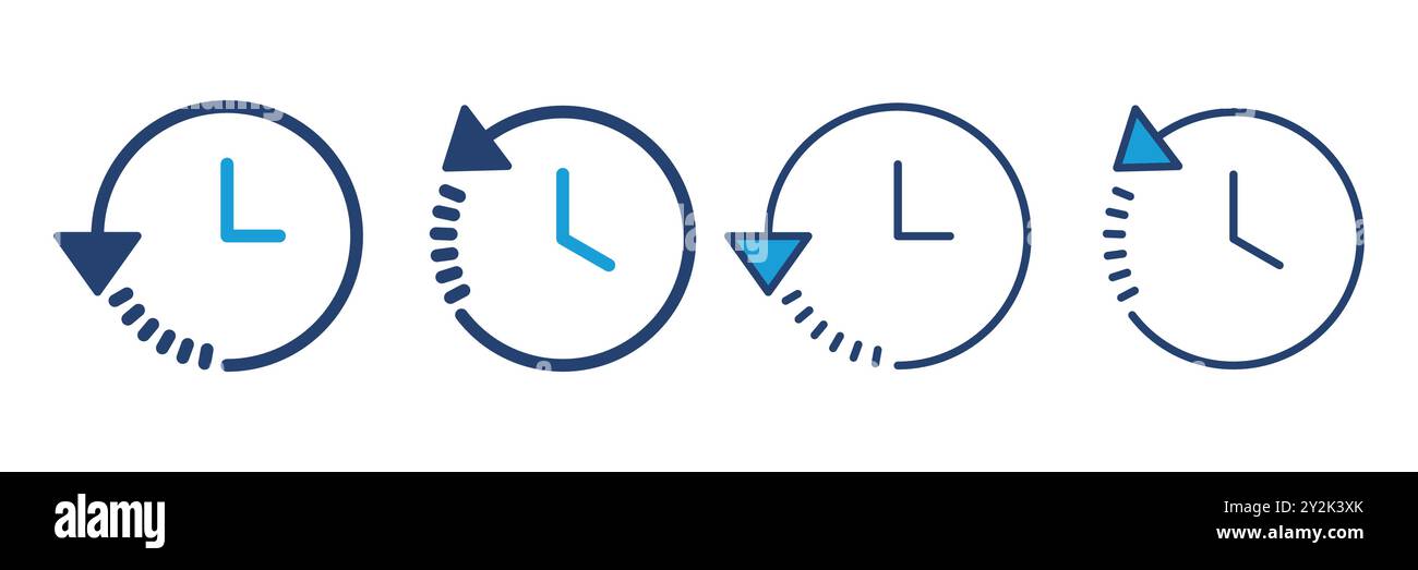 History icon vector. recent event history Stock Vector Image & Art - Alamy