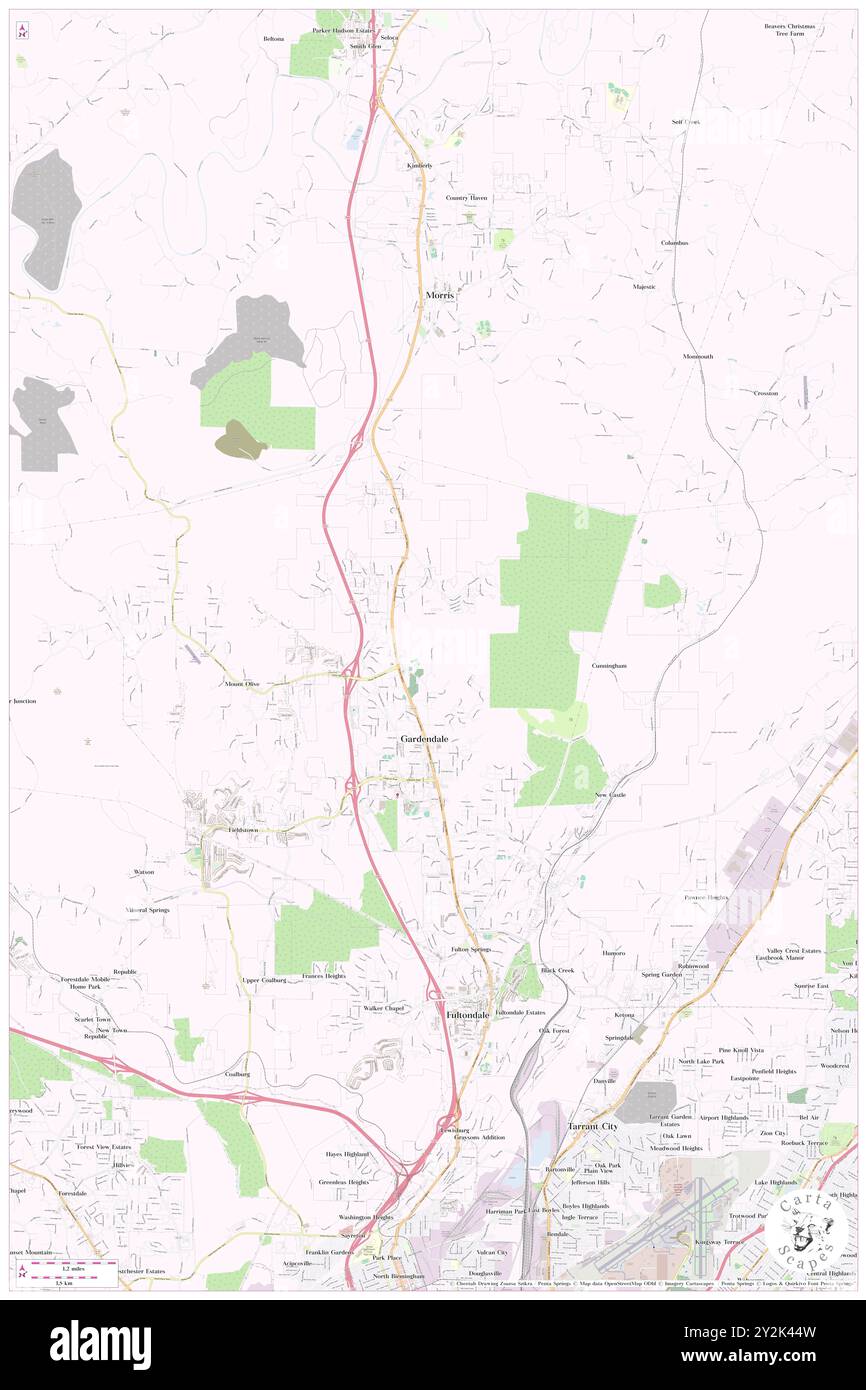 Gardendale map Cut Out Stock Images & Pictures - Alamy