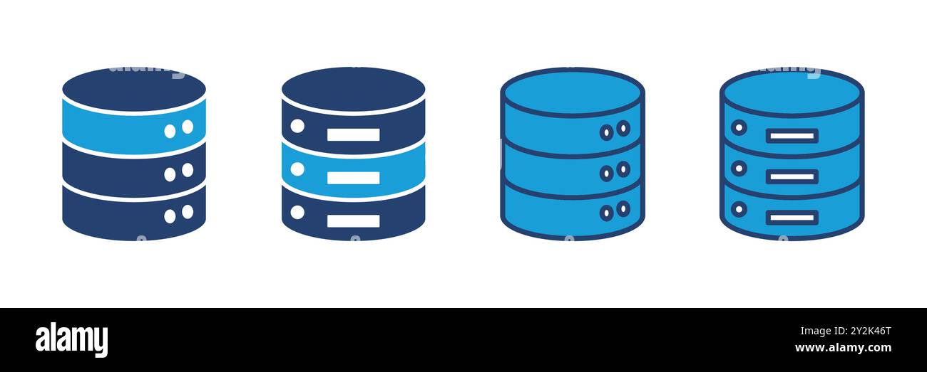 Database icon vector. database vector icon Stock Vector Image & Art - Alamy