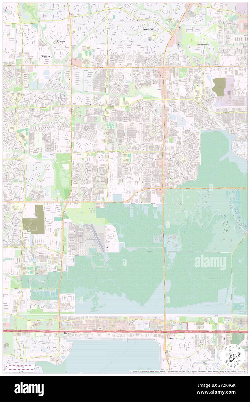 Pine Forest Village, Harris County, US, United States, Texas, N 29 50 ...