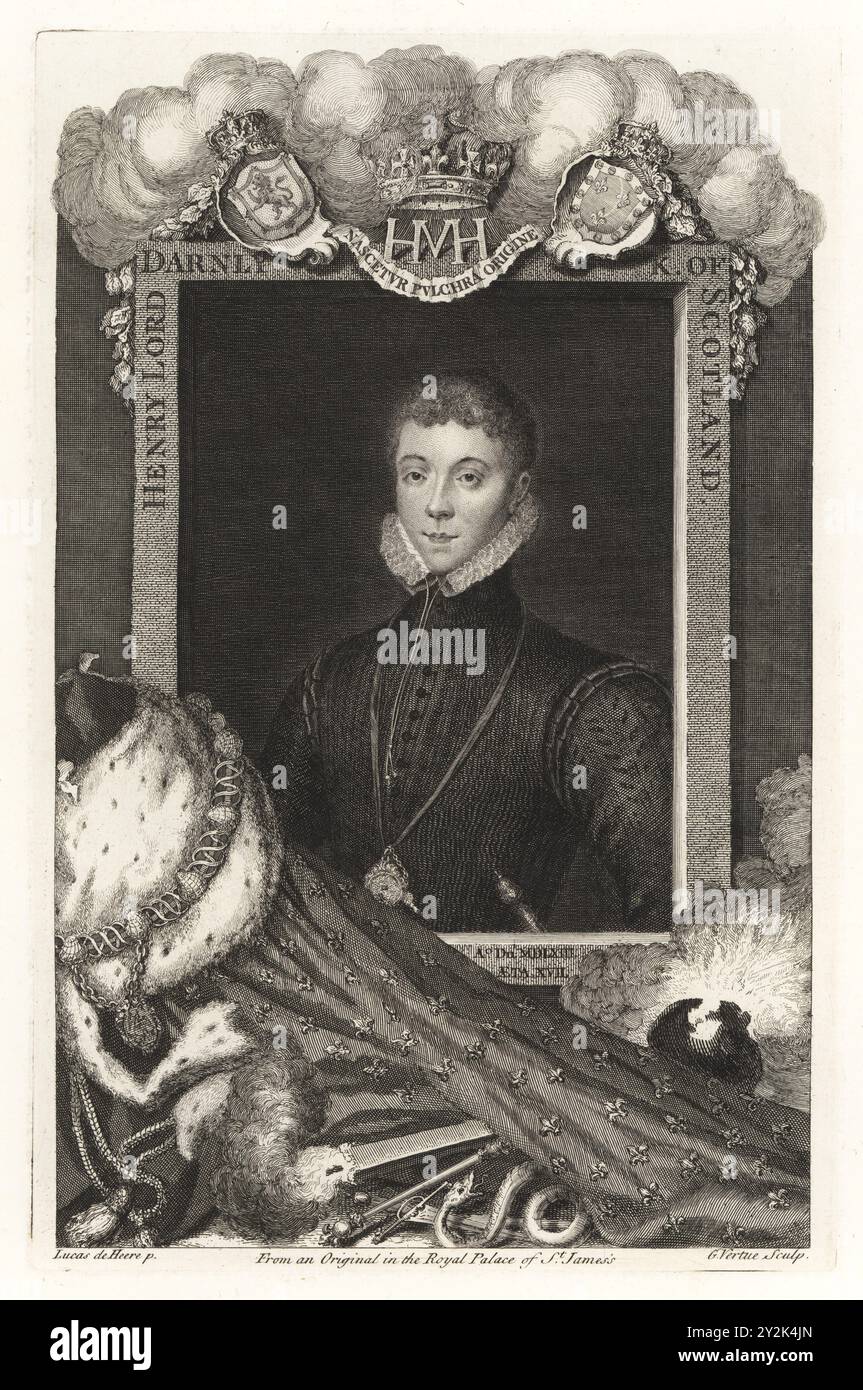 Henry Stuart, Lord Darnley, King of Scotland, husband of Mary, Queen of ...