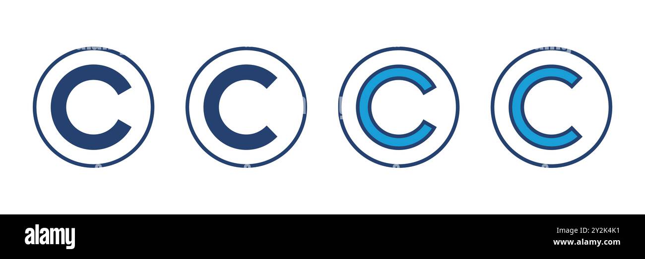 Copyright icon vector. copyright symbols Stock Vector Image & Art - Alamy