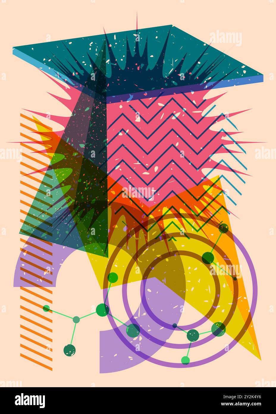 Composite image graph graphic Stock Vector Images - Alamy