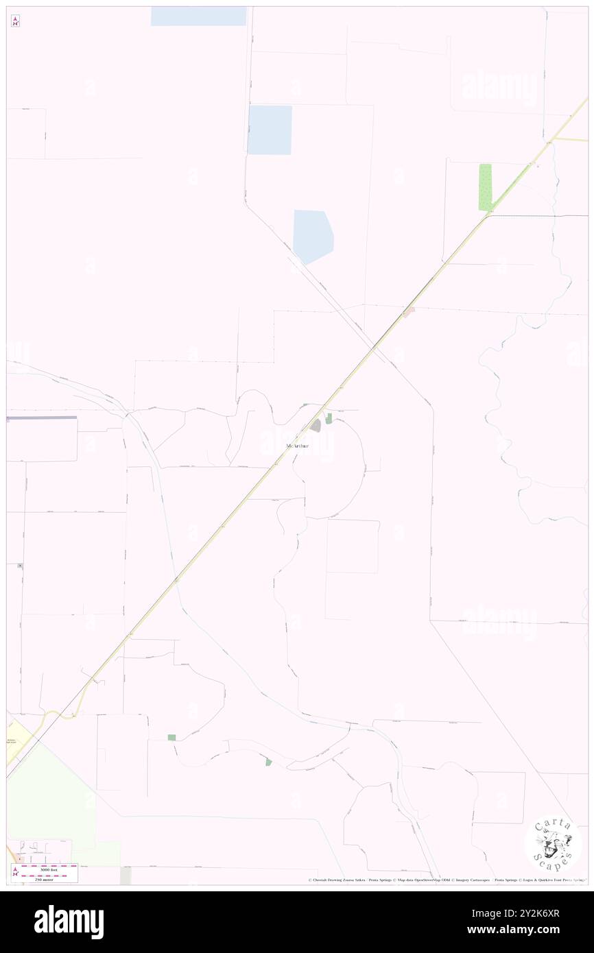 Desha county map Cut Out Stock Images & Pictures - Alamy