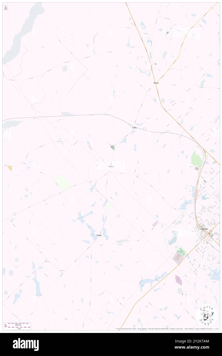 Bleckley county map hi-res stock photography and images - Alamy