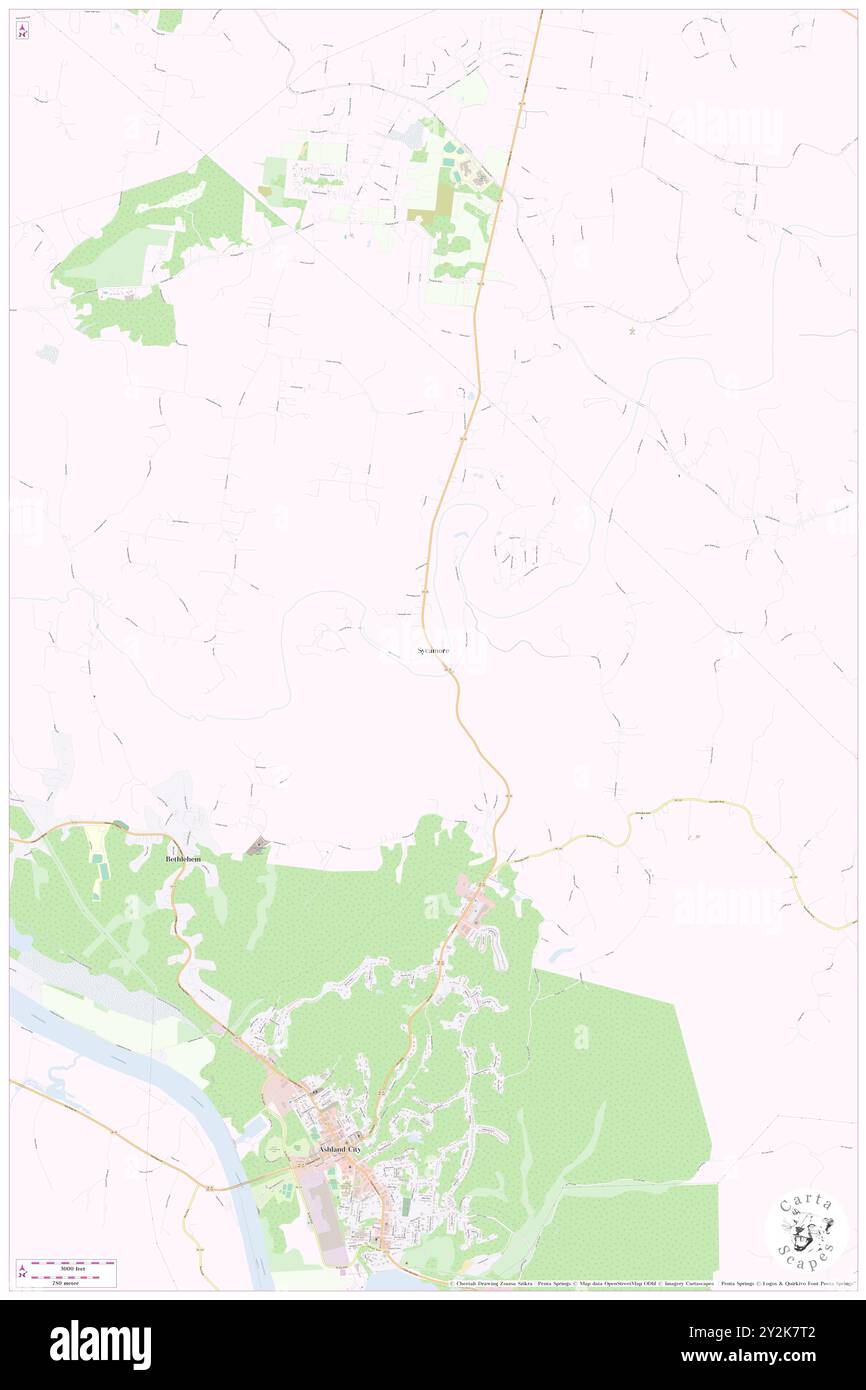 Cheatham county map Cut Out Stock Images & Pictures - Alamy