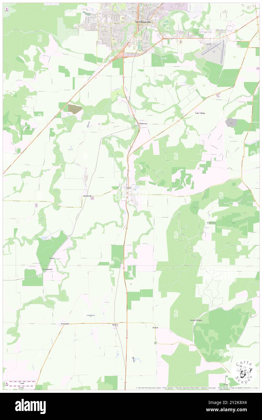 Amity, Yamhill County, US, United States, Oregon, N 45 6' 56'', S 123 ...