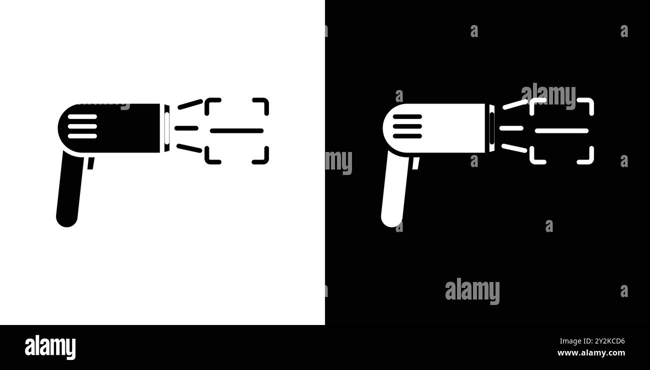 Bar code scanner icon linear logo mark set collection in black and ...