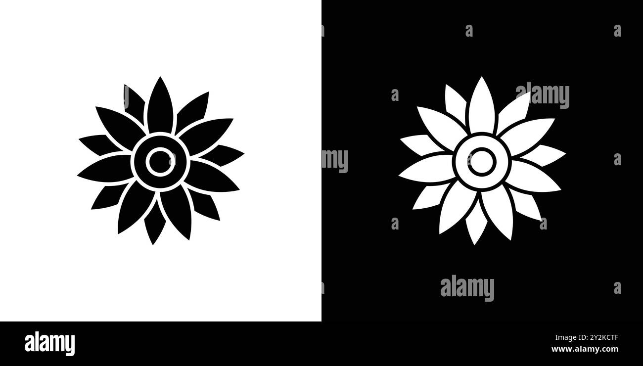 dianthus icon linear logo mark set collection in black and white for ...