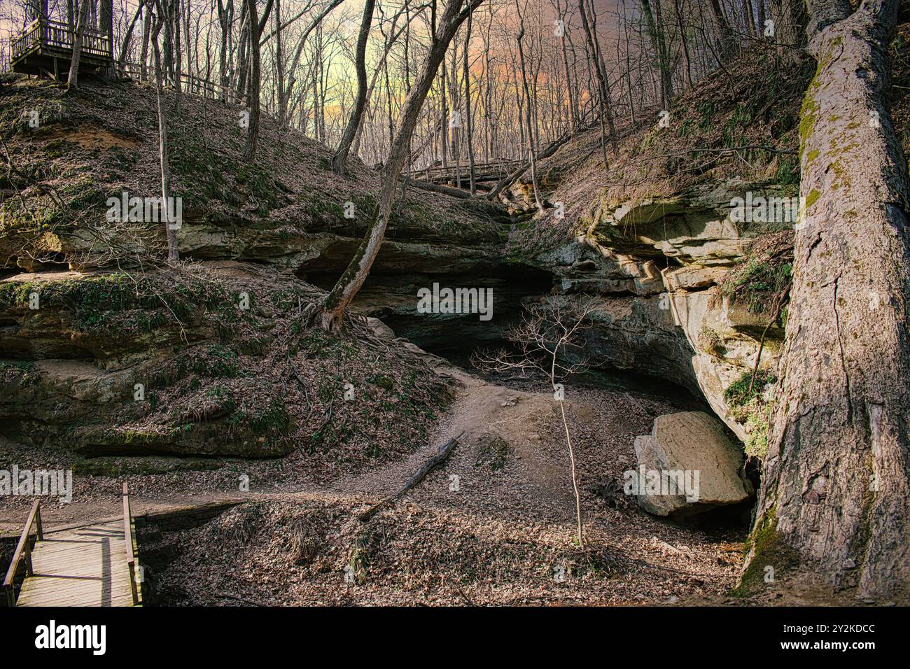 Wildcat Den's Devils PunchBowl Stock Photo - Alamy