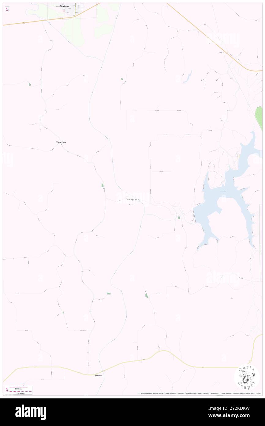Adair county map hi-res stock photography and images - Alamy