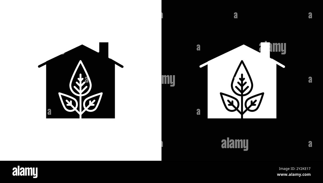 Locally grown icon linear logo mark set collection in black and white ...