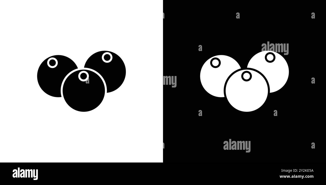 Nance icon linear logo mark set collection in black and white for web Stock Vector Image & Art ...