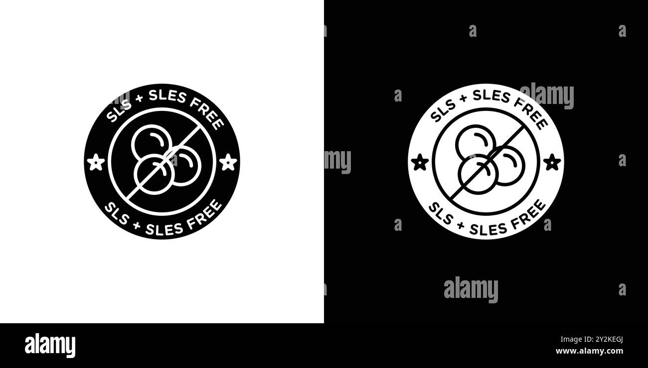 Sls, sles free icon linear logo mark set collection in black and white ...
