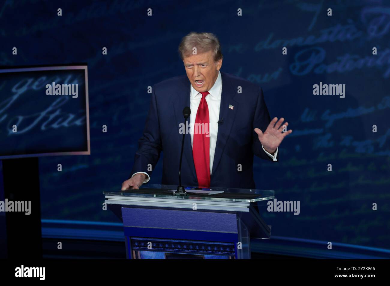 Philadelphia, United States. 10th Sep, 2024. Republican presidential ...
