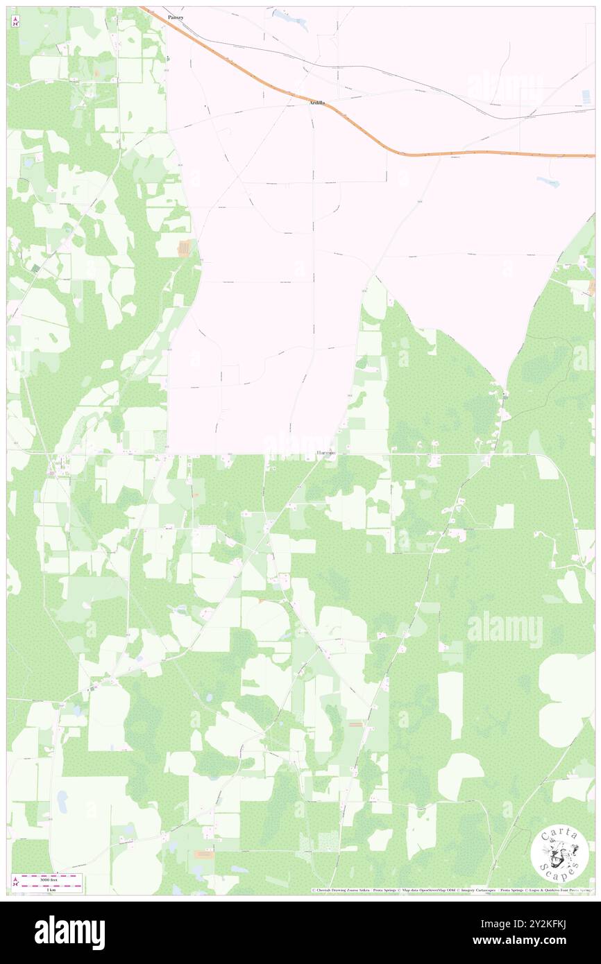 Harmon, Houston County, US, United States, Alabama, N 31 5' 25'', S 85 ...