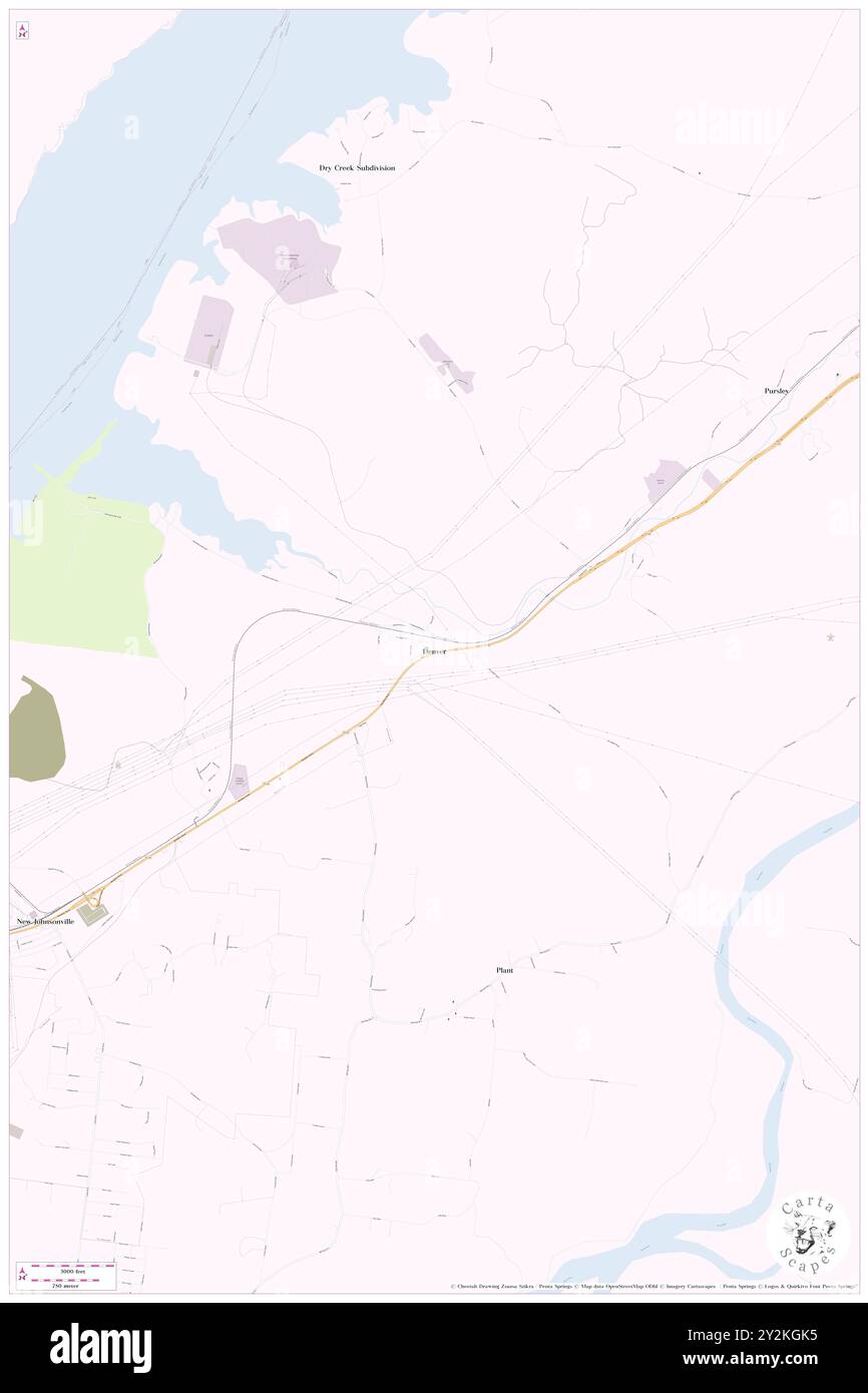 Humphreys tennessee map hi-res stock photography and images - Alamy