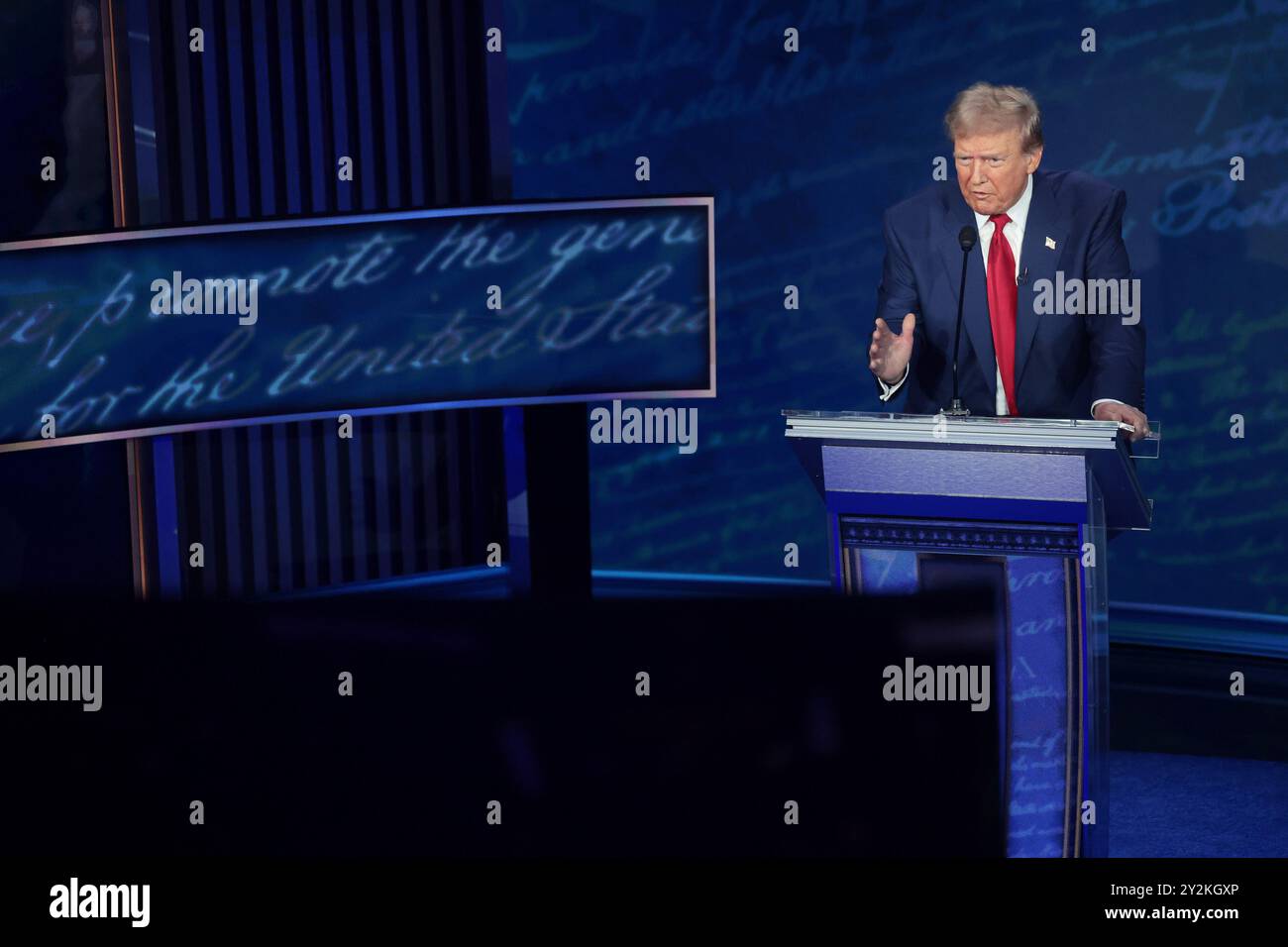 Philadelphia, United States. 10th Sep, 2024. Republican presidential ...