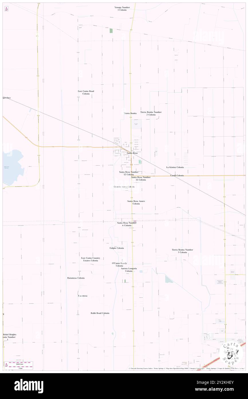 Grande Acres Colonia, Cameron County, US, United States, Texas, N 26 14 ...