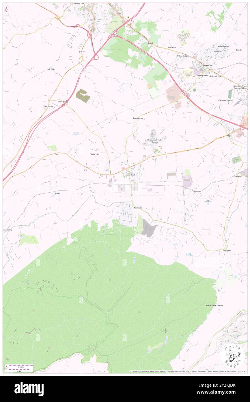 Stuarts Draft, Augusta County, US, United States, Virginia, N 38 1' 48 ...
