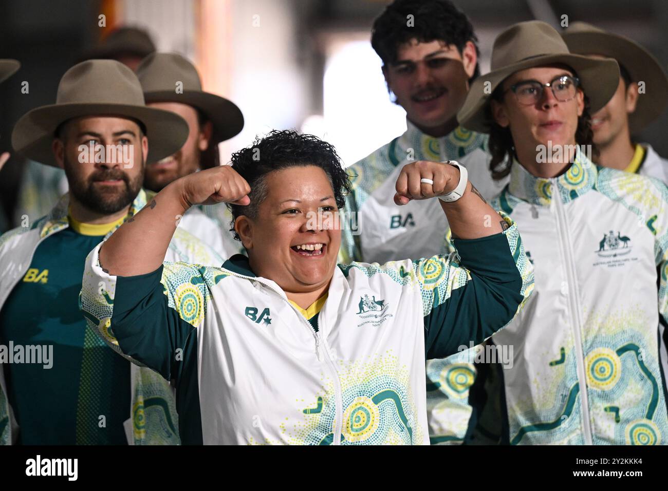 Sydney, Australia. 11th Sep, 2024. Paralympic Powerlifter Hani Watson ...