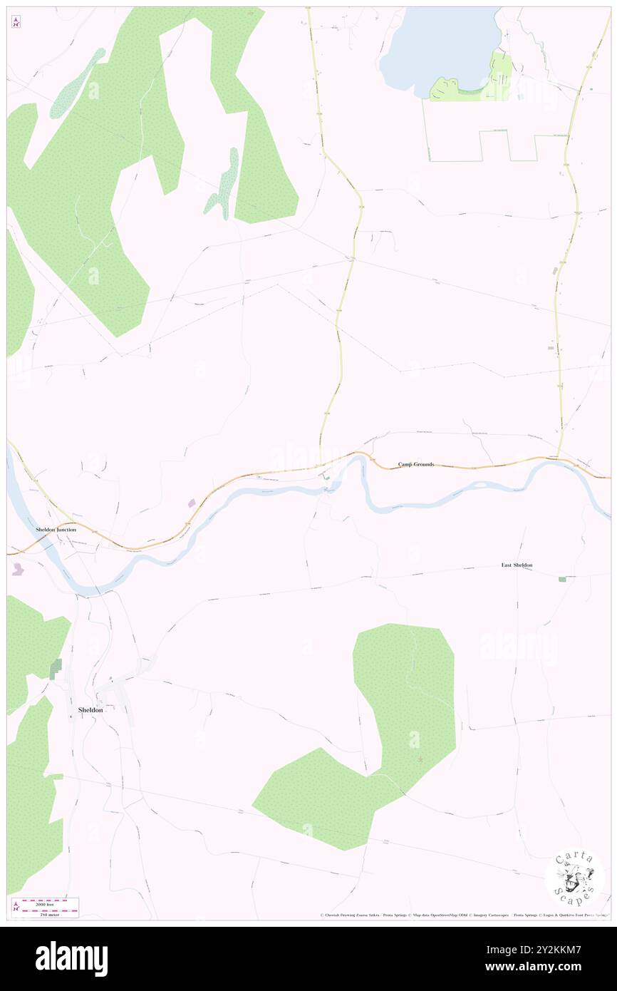 North Sheldon, Franklin County, US, United States, Vermont, N 44 54' 38 ...