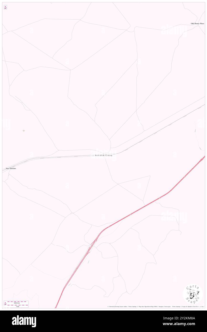 Seven Heart Crossing, Reeves County, US, United States, Texas, N 31 9 ...