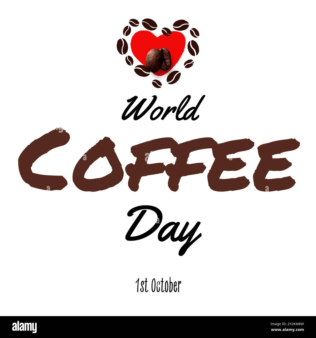 Coffee happy day Cut Out Stock Images & Pictures - Alamy