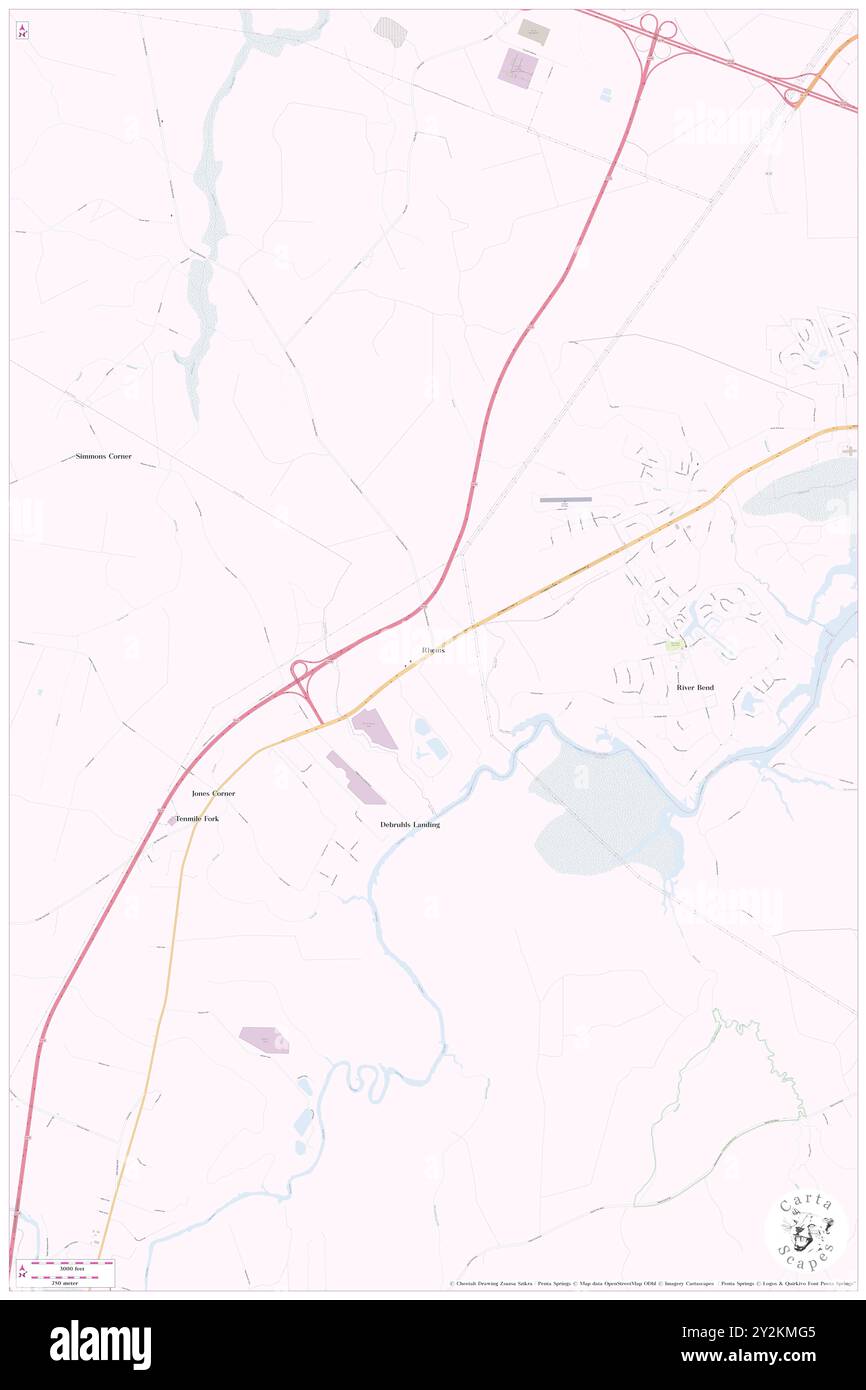 Craven north carolina map hi-res stock photography and images - Alamy