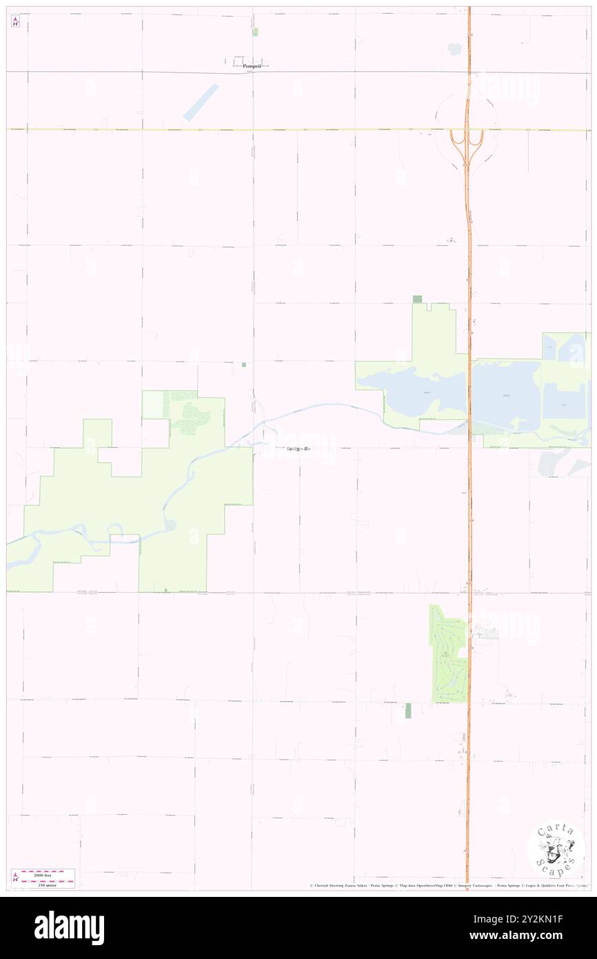 Bridgeville, Gratiot County, US, United States, Michigan, N 43 8' 9 ...