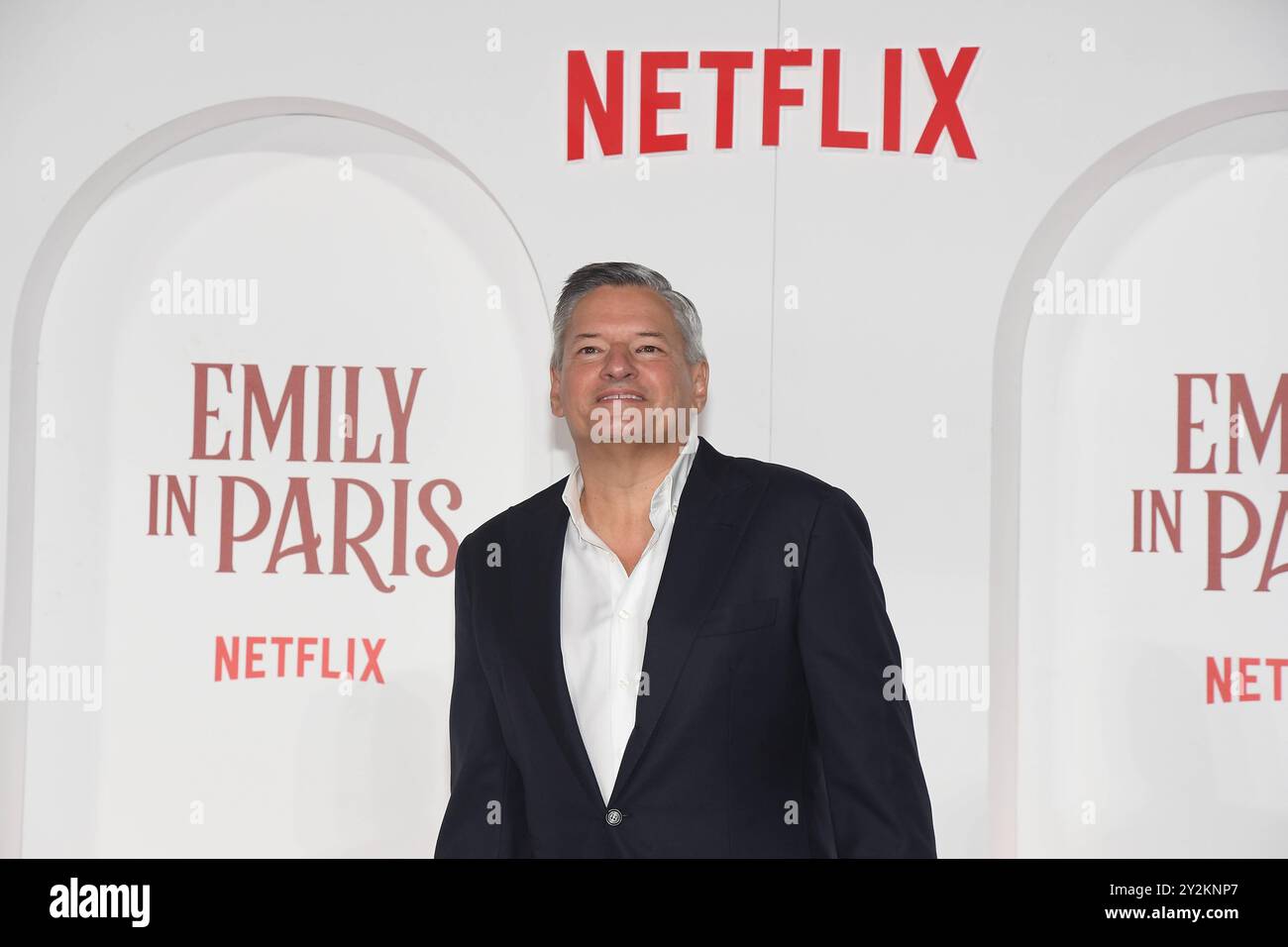 Rome, The Space Cinema Moderno Premiere "Emily in Paris", Pictured: Ted ...