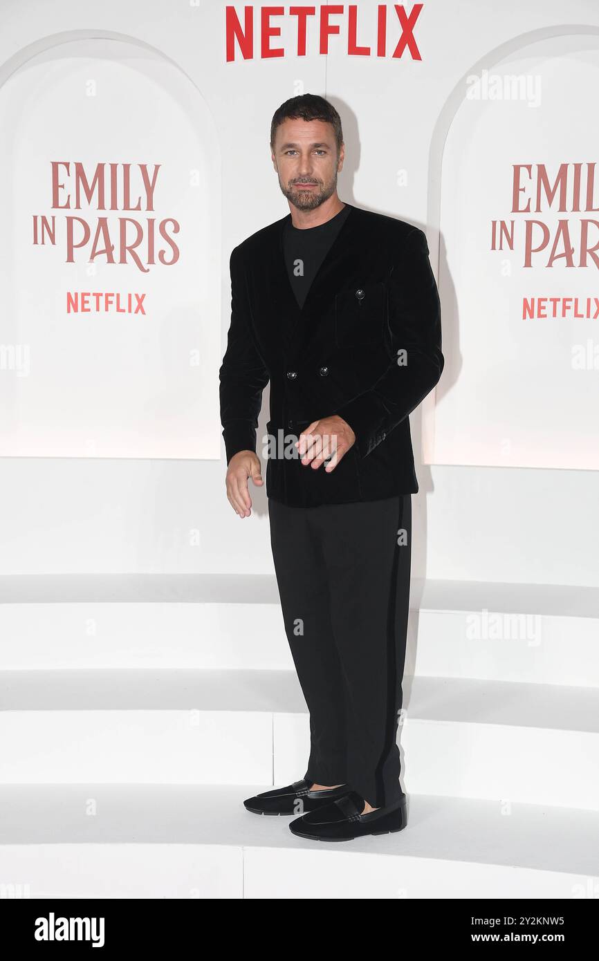 Rome, The Space Cinema Moderno Premiere "Emily in Paris", In the photo ...