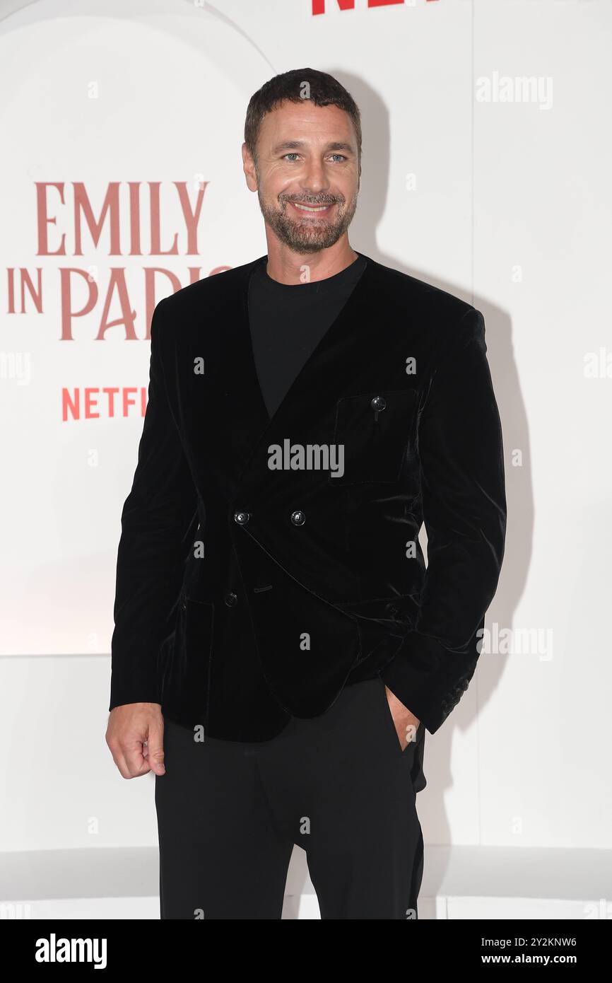 Rome, The Space Cinema Moderno Premiere "Emily in Paris", In the photo ...