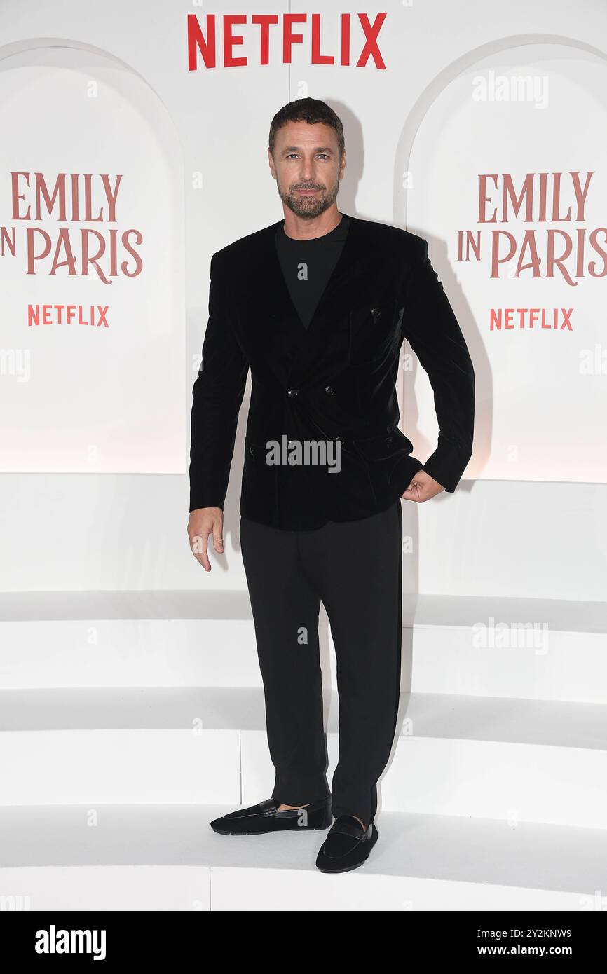 Rome, The Space Cinema Moderno Premiere "Emily in Paris", In the photo ...