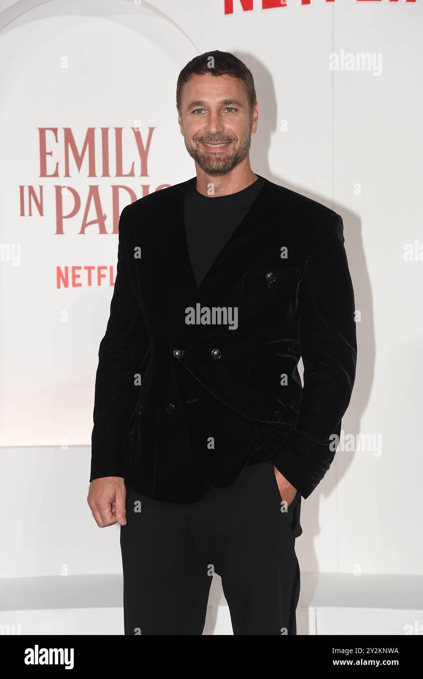 Rome, The Space Cinema Moderno Premiere "Emily in Paris", In the photo ...