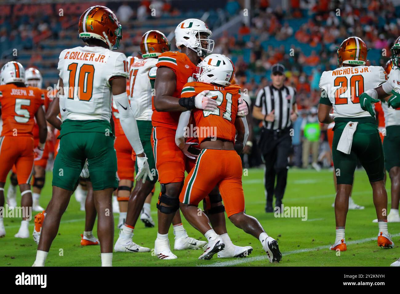 Miami Hurricanes v Florida A&M 9-7-2024, Hard Rock Stadium, Miami ...