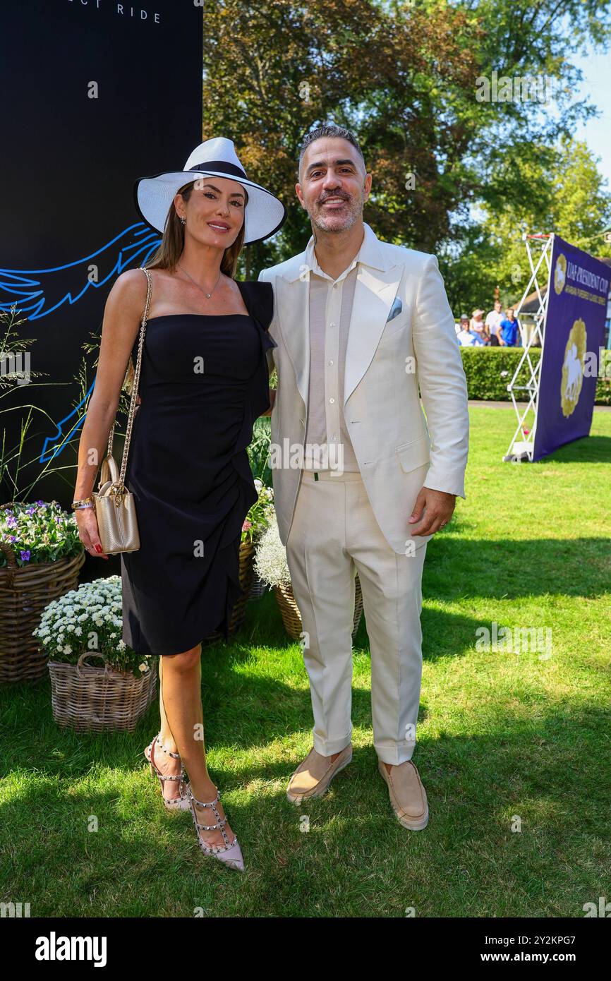 Musiker Bushido mit seiner Frau Anna-Maria Ferichichi Iffezheim ...