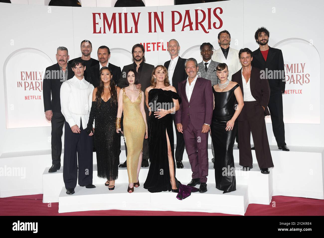 Cast emily in paris hi-res stock photography and images - Alamy