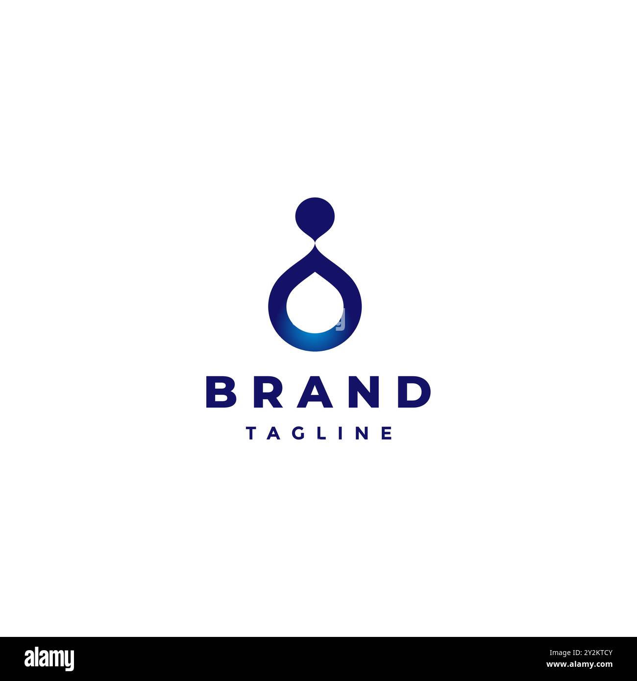 Simple Two Water Drops Logo Design. Minimalist Water Drop Logo Design ...