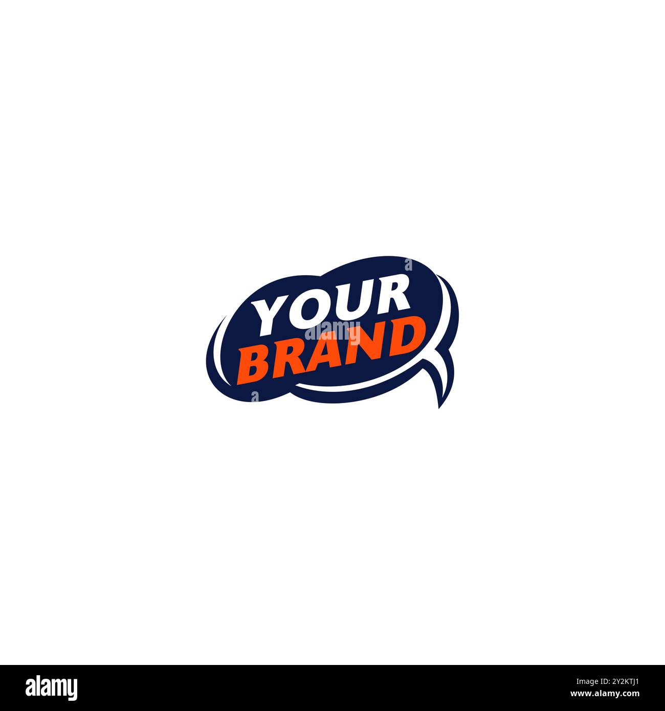 Bubble Text With Title Inside Logo Design. Brand Name In Bubble Text ...