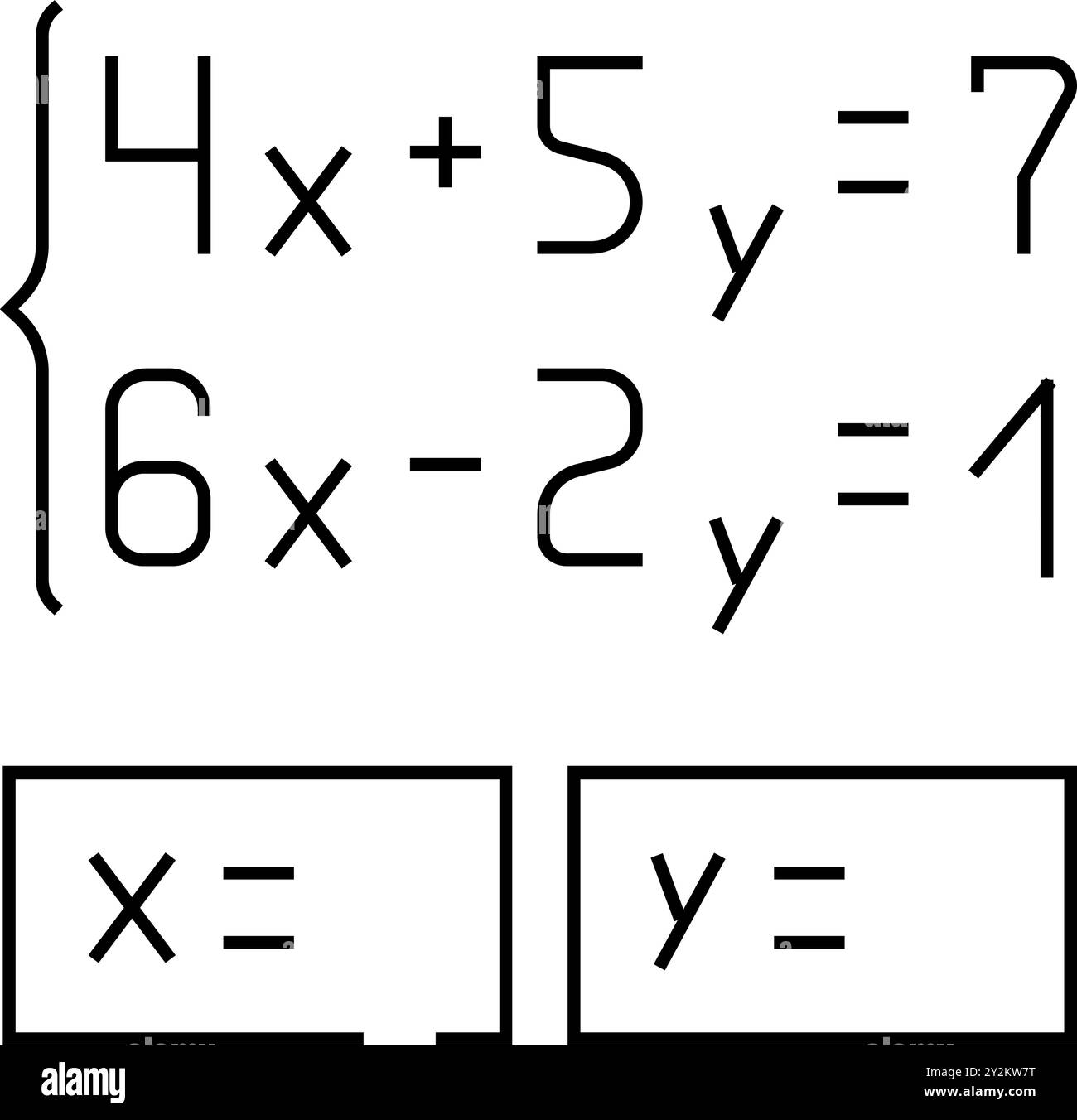 Complex equation blackboard Black and White Stock Photos & Images - Alamy