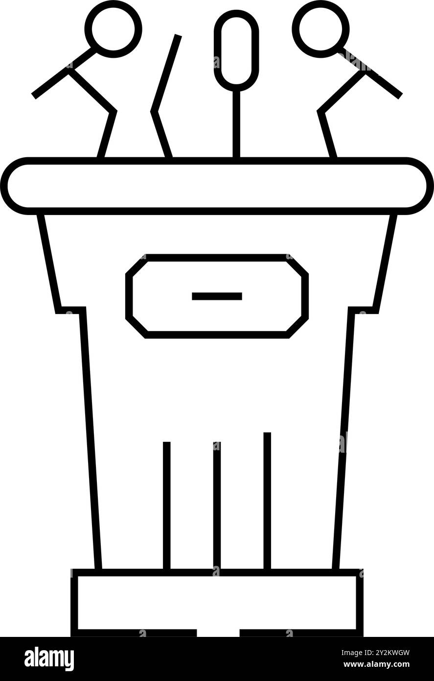 Press conference headline Black and White Stock Photos & Images - Alamy