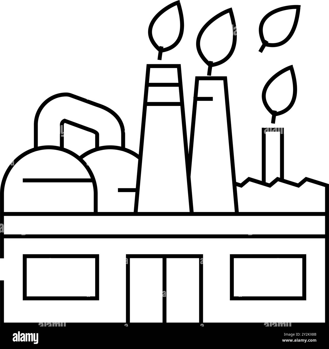 environmental compliance line icon vector illustration Stock Vector ...