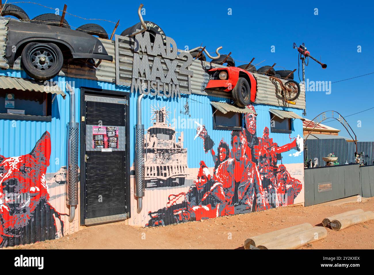 The Mad Max 2 Museum in Silverton Stock Photo - Alamy