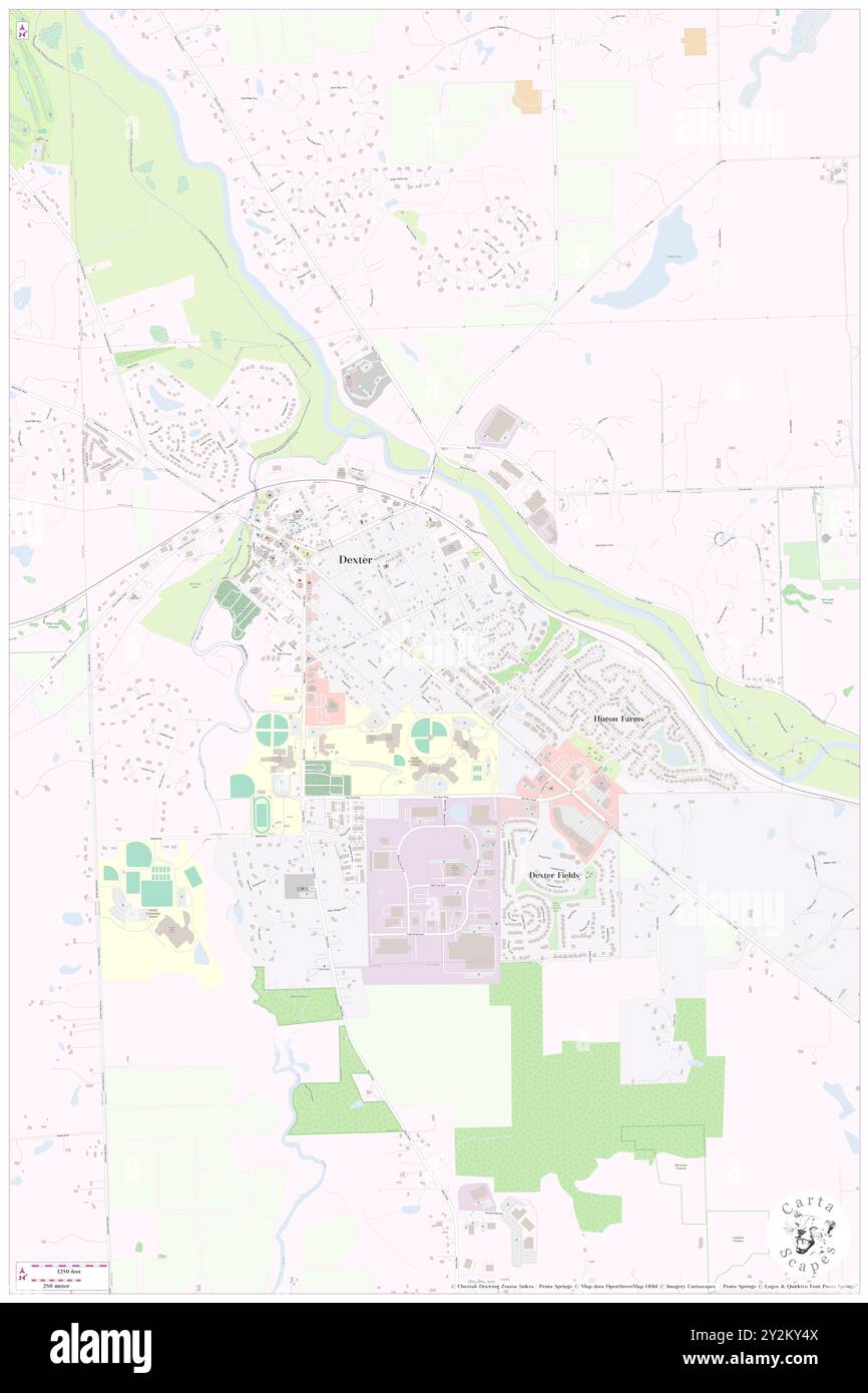 Dexter, Washtenaw County, US, United States, Michigan, N 42 20' 18'', S ...