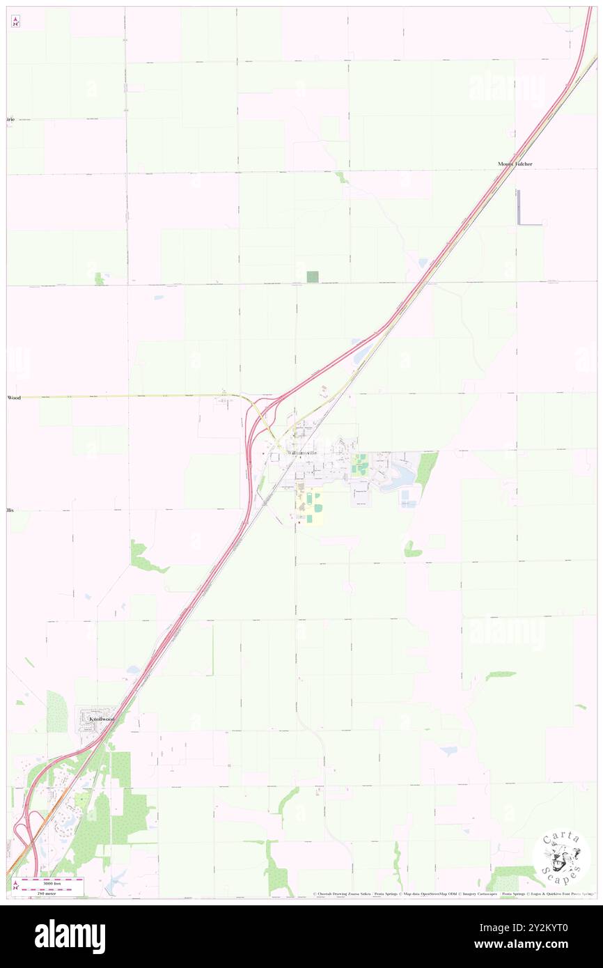 Williamsville, Sangamon County, US, United States, Illinois, N 39 57 ...